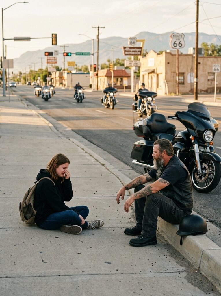 Part 2: Five Bikers Rode Past a Crying Girl — The Sixth Let His Harley ...