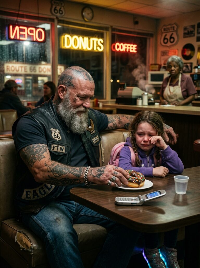 Part 2: A Biker Sat With A Girl In A Donut Shop — Then He Found Her Father